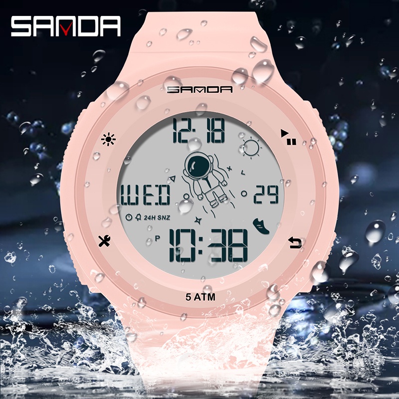 Sanda Sports Watches Detachable Strap Women Watch 2121 | Shopee Philippines