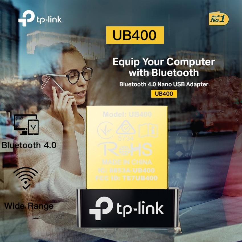 TP-Link UB400 Nano USB Bluetooth 4.0 Adapter | Bluetooth Receiver | TP ...