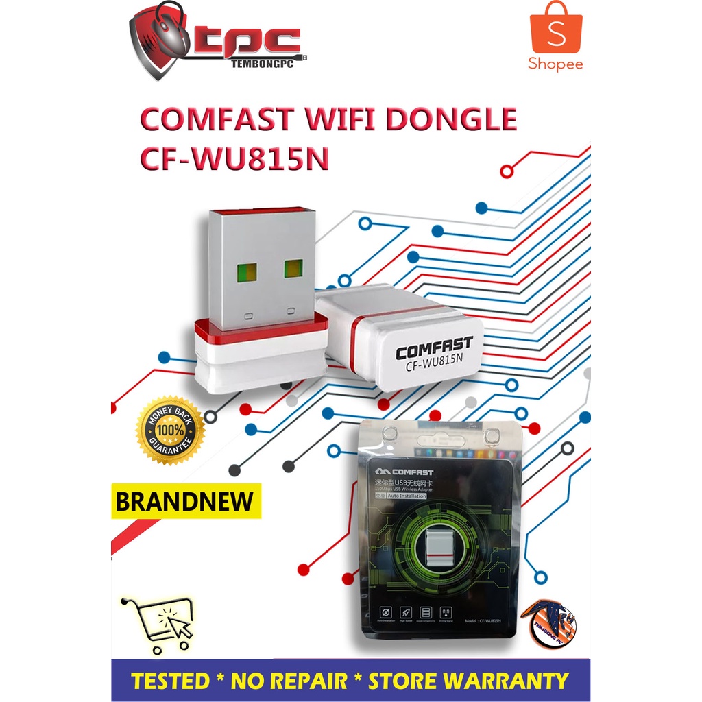 COMFAST WIFI DONGLE CF-WU815N | Shopee Philippines