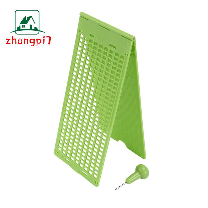 9 Lines 30 Cells Braille Writing Slate and Stylus Plastic Braille Slate ...