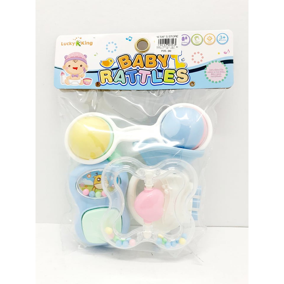 LUCKY KING BABY'S RATTLE 4-in-1 | Shopee Philippines