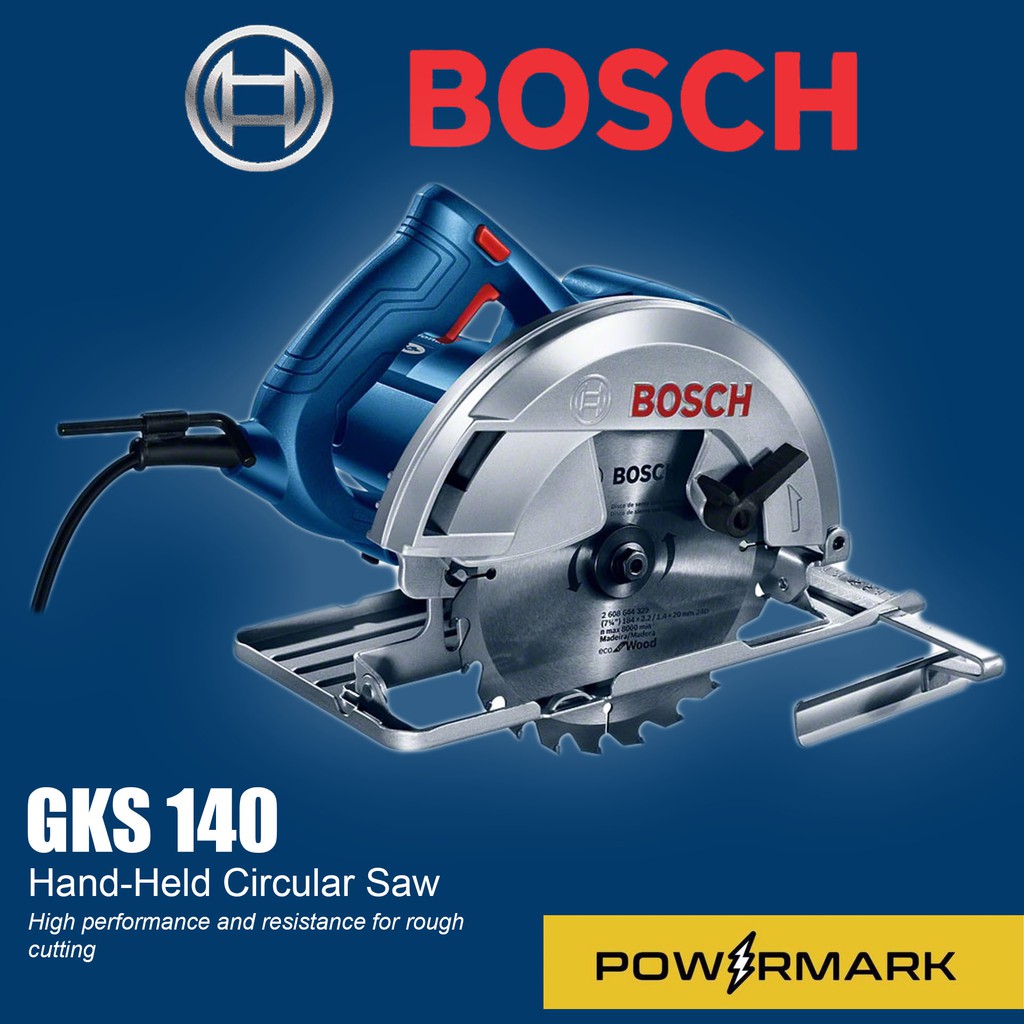 BOSCH GKS 140 Circular Saw [POWERMARK | BCC] | Shopee Philippines