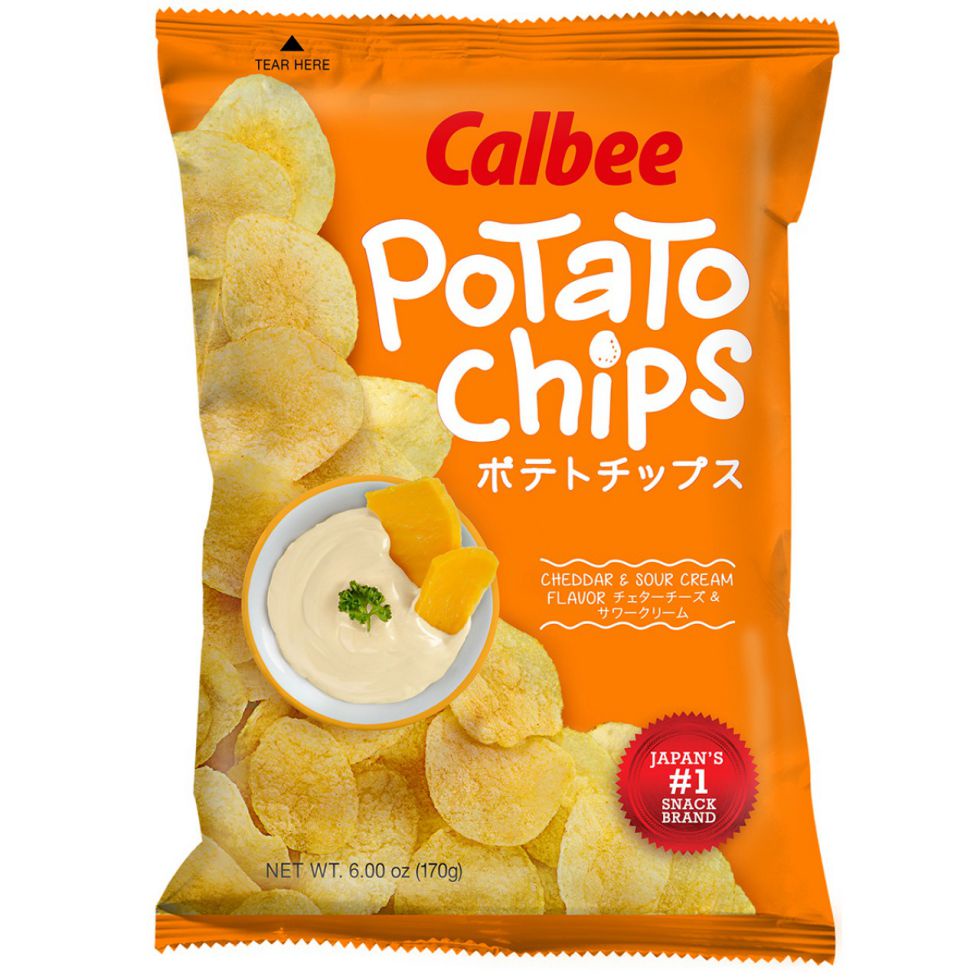 Calbee Potato Chips Cheddar & Sour Cream 170g | Shopee Philippines