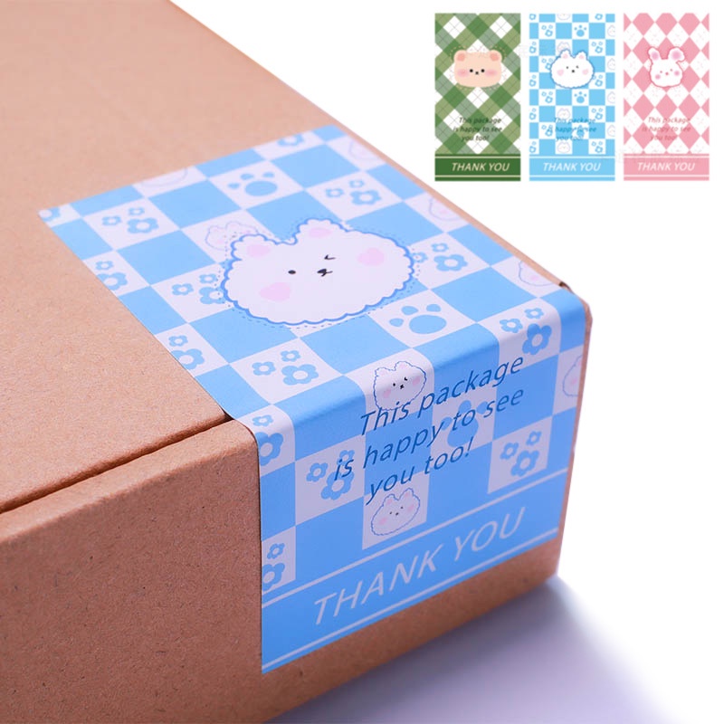 10-50pcs "This Package Is Happy To See You Too"Stickers Gift Decor ...