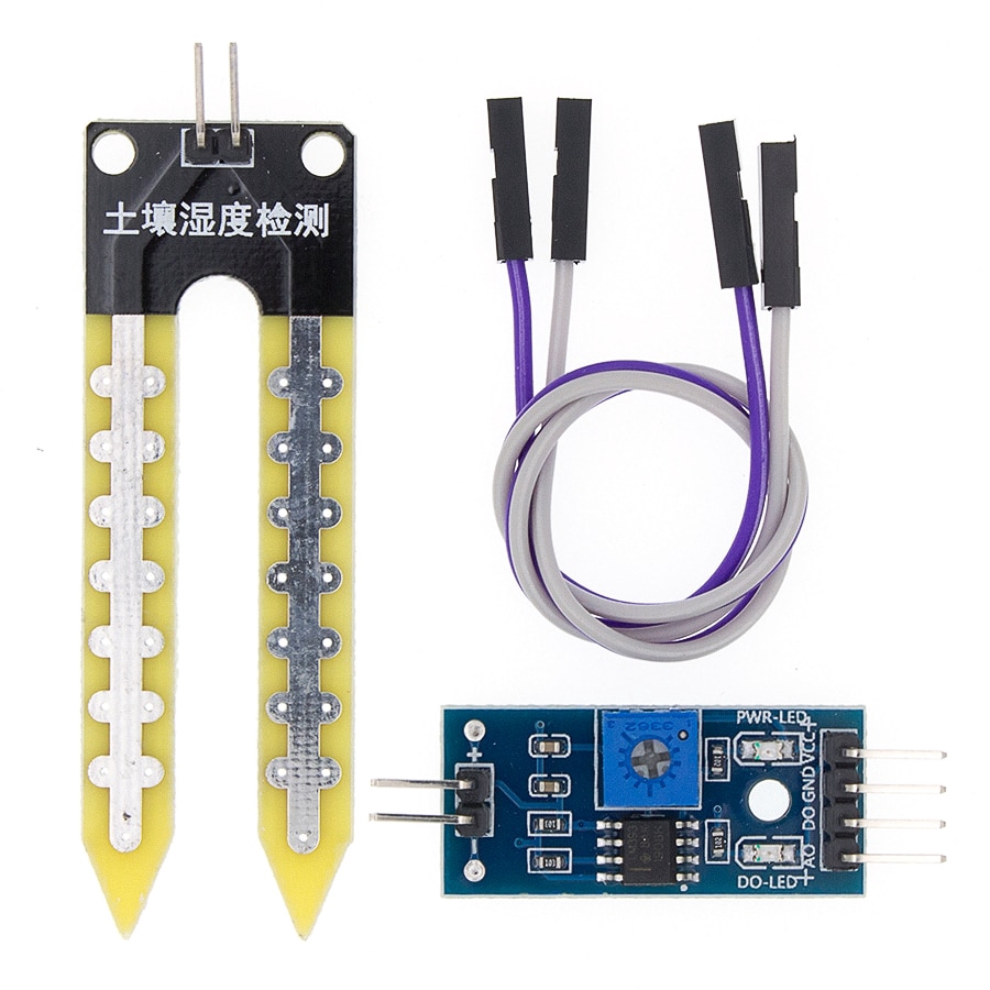 LM393 Soil Moisture Hygrometer Detection Humidity Sensor Module ...