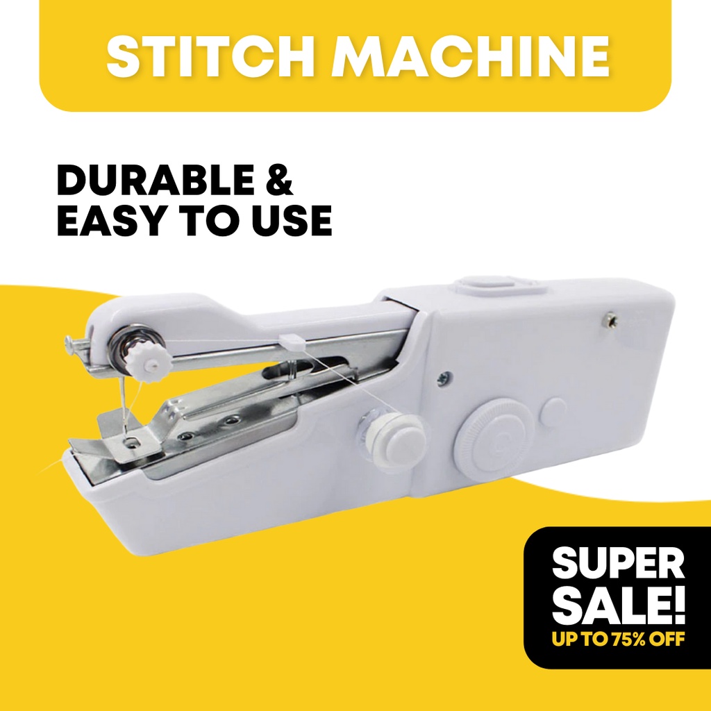 Original Handy Stitch Mini Portable Sewing Machine Multifunction ...