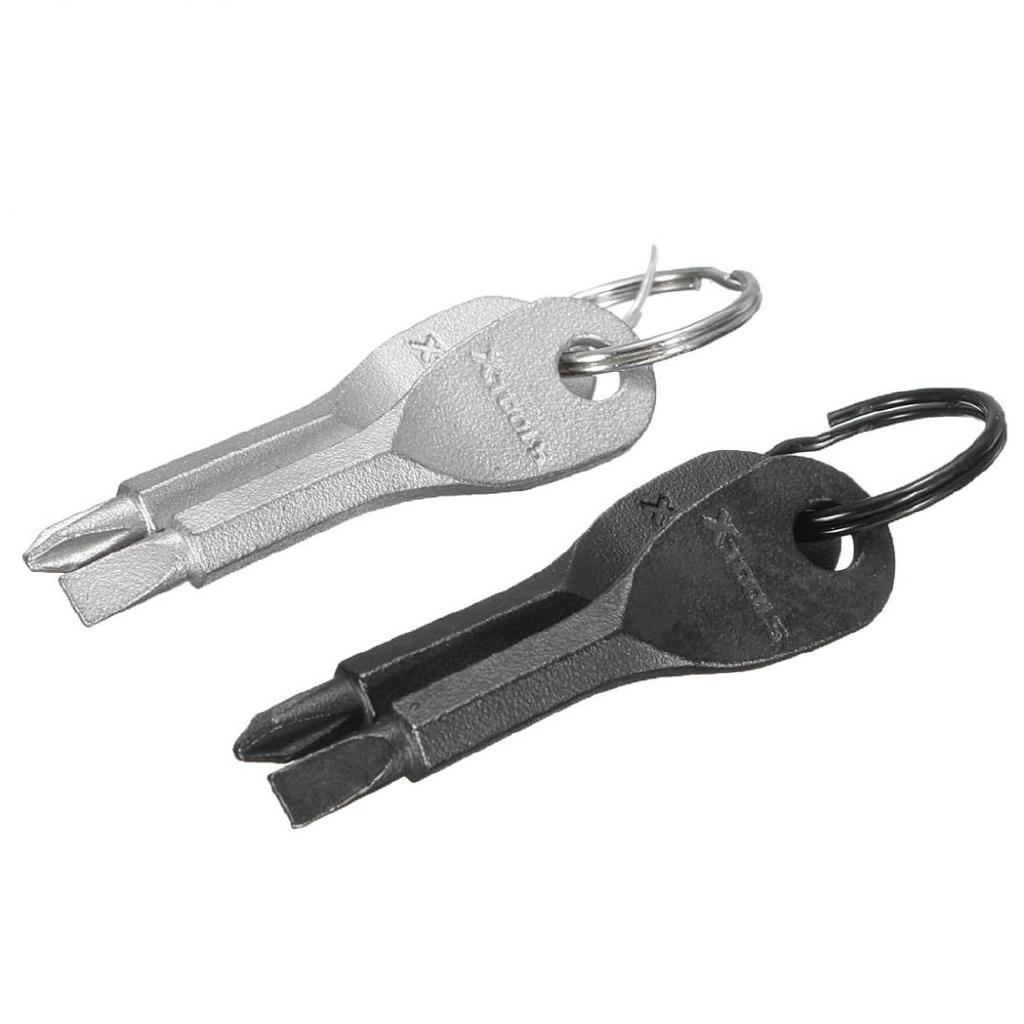 Slotted Screwdriver Keychains Tool Black and Gray Available | Shopee ...