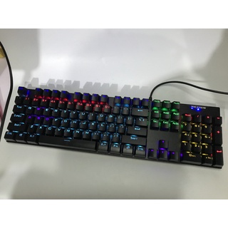 NEXION KY-610 REAL MECHANICAL KEYBOARD, USB WIRED, 20 RUNNING LIGHTING ...