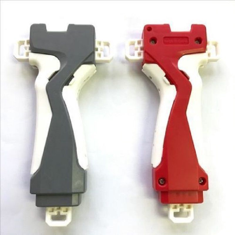2 Style Beyblade Burst B-40 Bey Launcher System Grip red with String ...