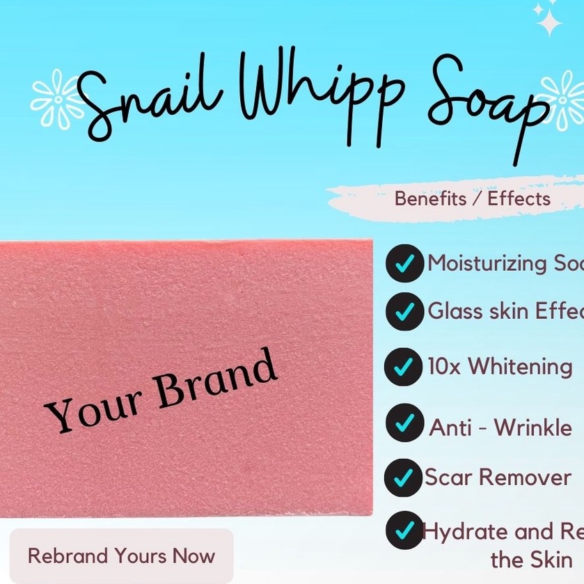 SNAIL WHIPPED PREMIUM SOAP 135g | Shopee Philippines