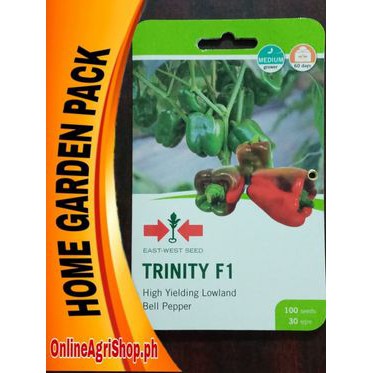 TRINITY F1 HYBRID BELL PEPPER SEEDS (100 SEEDS) BY EAST WEST SEEDS ...