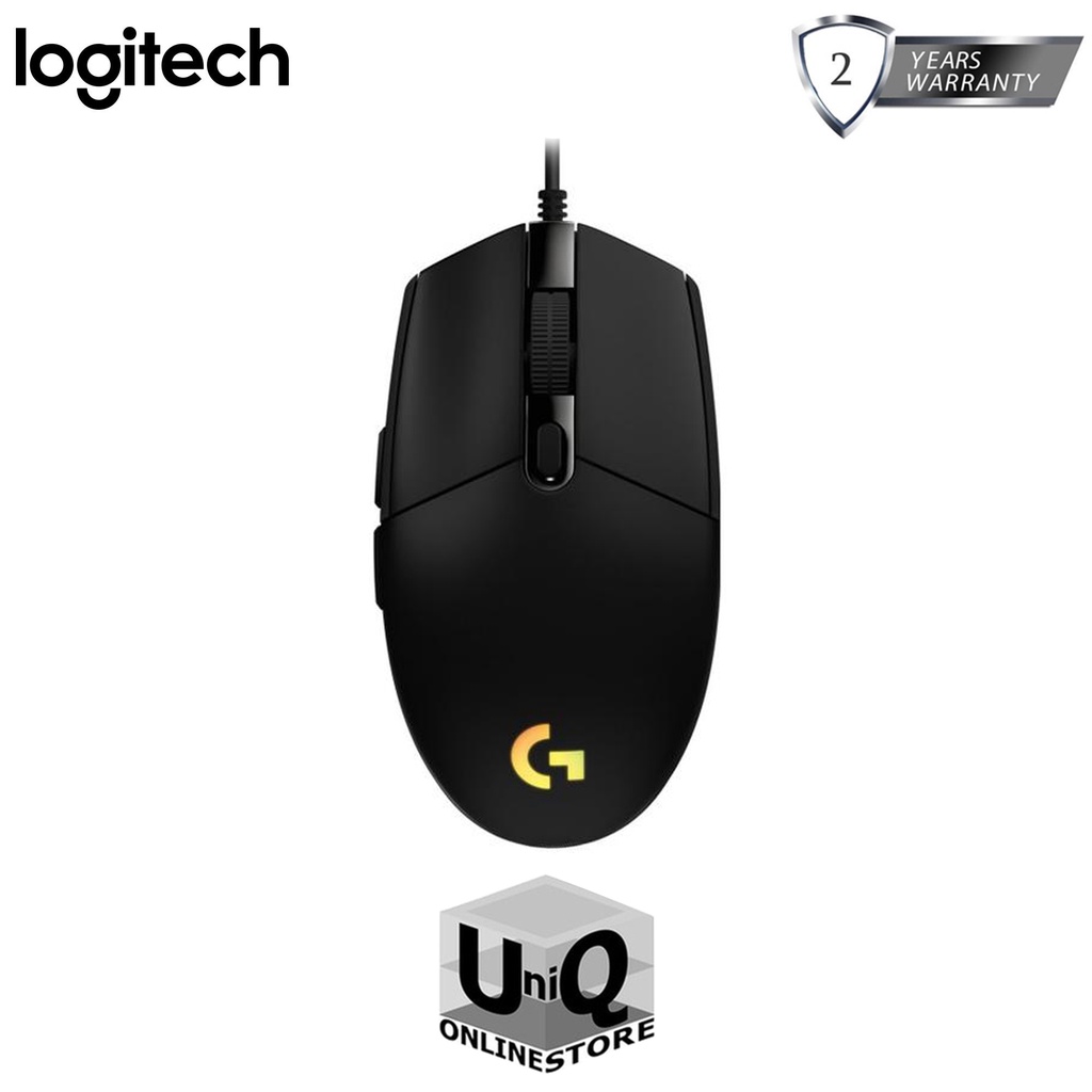 Logitech G102 LIGHTSYNC RGB Gaming Mouse Black, Gaming-grade Sensor ...