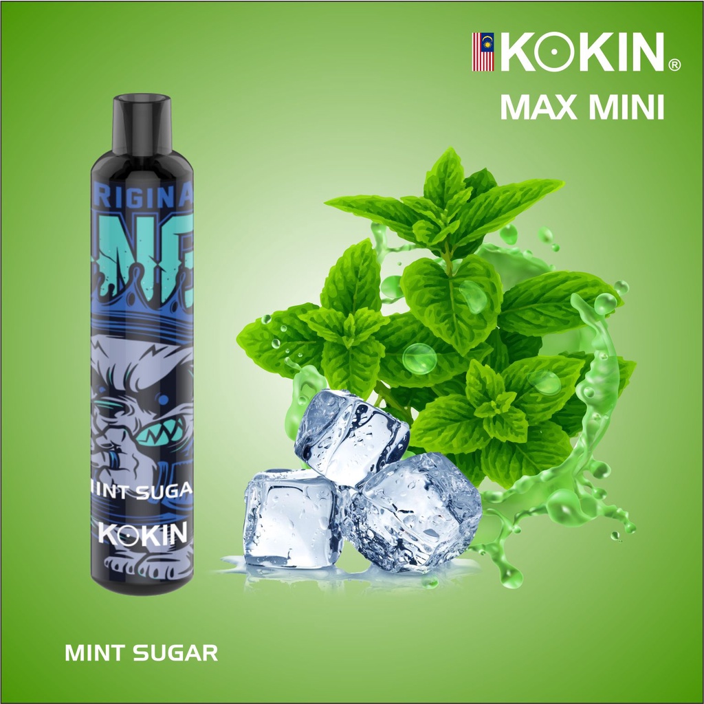 KOKIN Disposable Puff Up to 1500 Puffs Disposable Vape Pod 5% Salt NIC ...