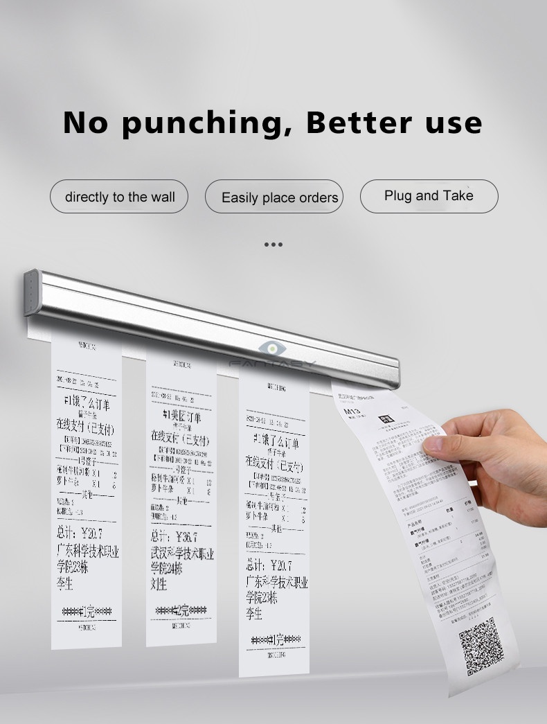 SVIAO Premium Aluminum Kitchen Menu Clip Holder Receipt Clip No ...