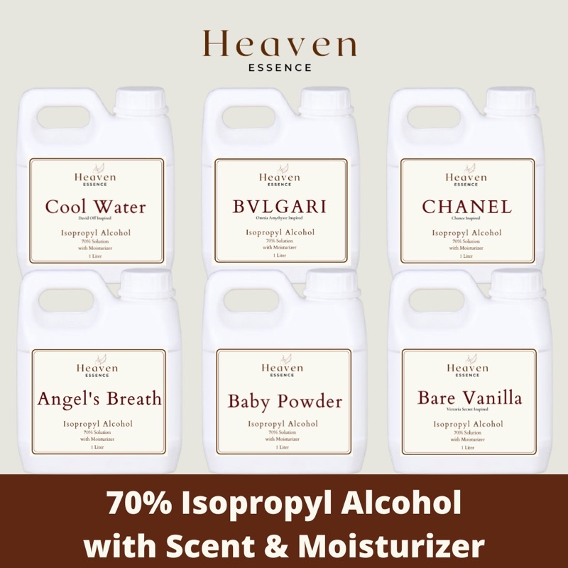 Alcohol with scents and moisturizer ( pocket alcohol, keychain alcohol ...