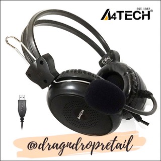 A4TECH HU-30 ComfortFit Stereo USB Headset Headphone with Mic | Shopee ...