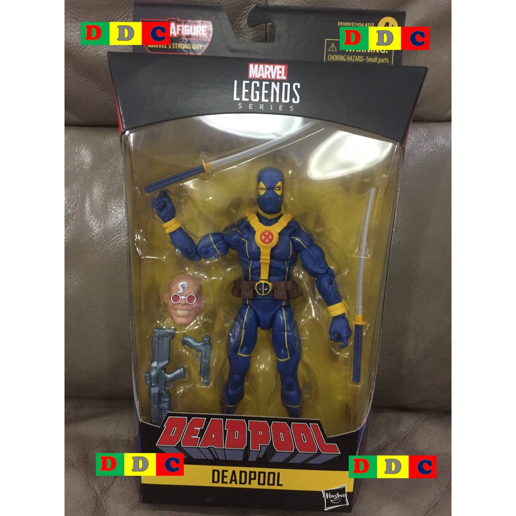 MARVEL LEGENDS DEADPOOL WAVE BLUE DEADPOOL ACTION FIGURE (SEALED ...
