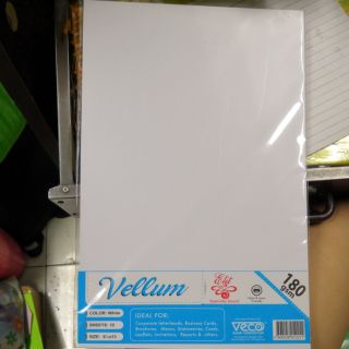 Vellum board 10 pieces 220 / 200 / 180 gsm | Shopee Philippines