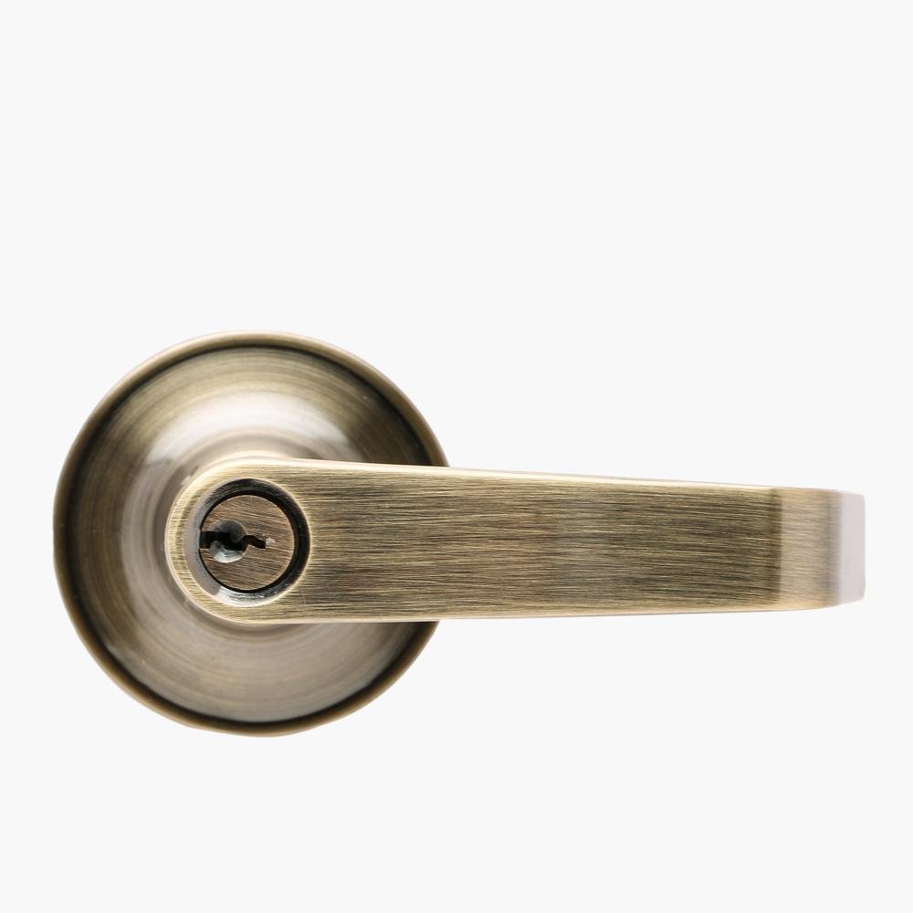 Sobo Front and Back Lever Door Lock (Antique Brass) | Shopee Philippines