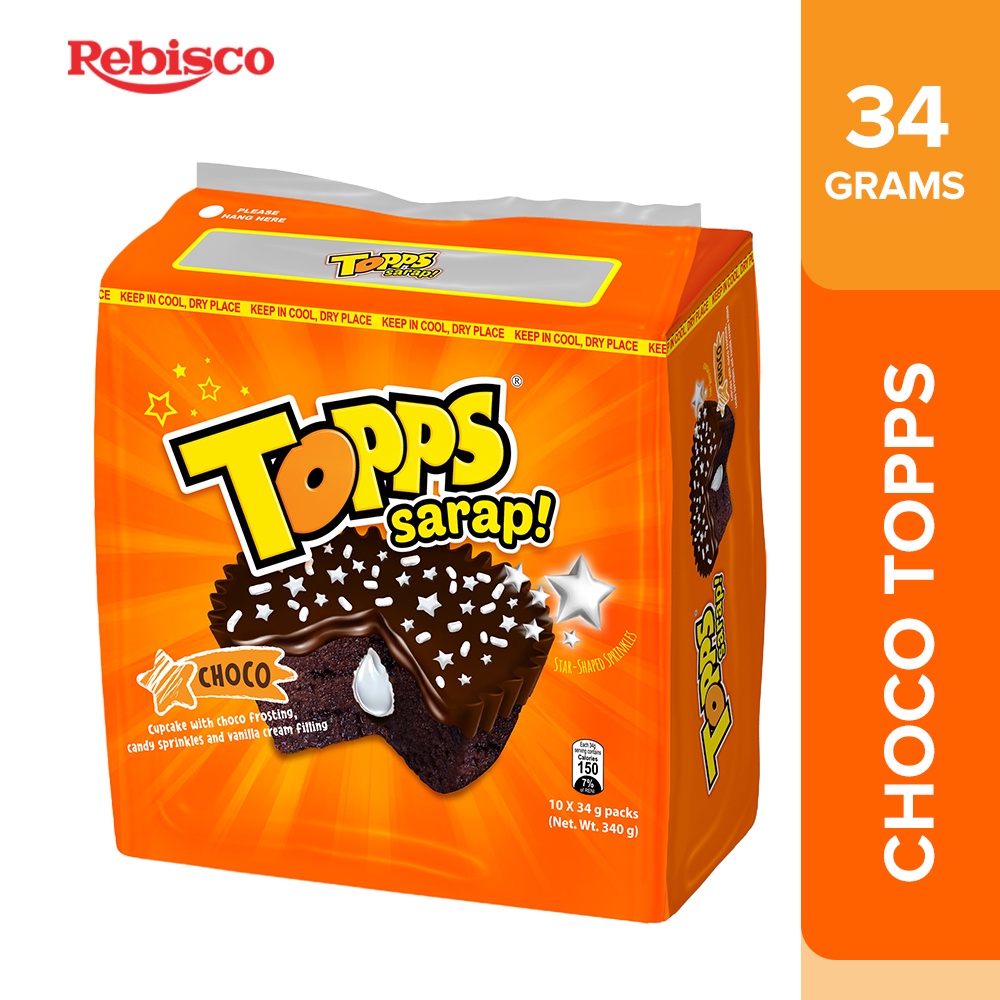 Topps Sarap Choco 34G | Shopee Philippines