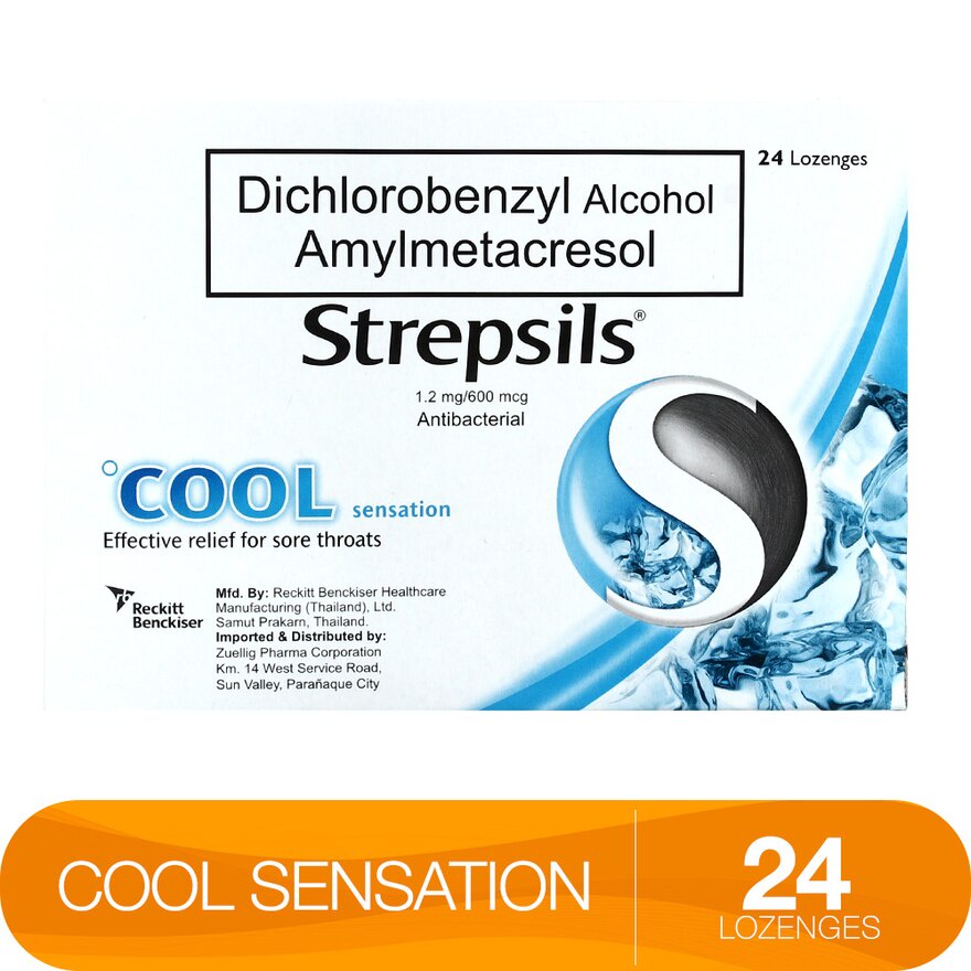 STREPSILS Cool Blister Pack 24s | Shopee Philippines