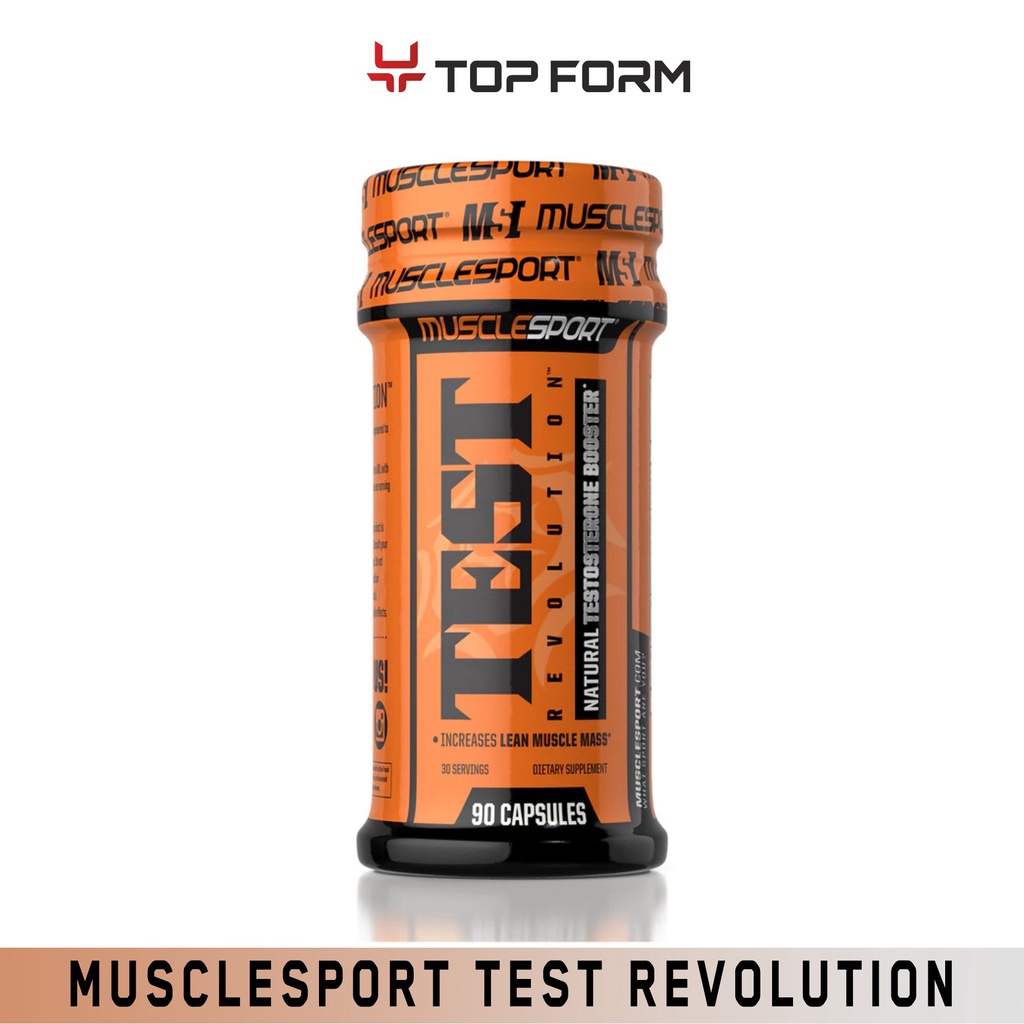 Musclesport Test Revolution 90 Capsules-Natural Test Booster | Shopee ...