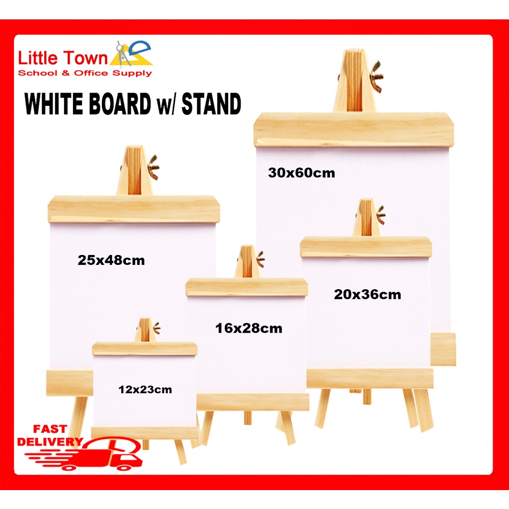 Desktop Whiteboard with Stand Menu Board Coffee Shop Display | Shopee ...