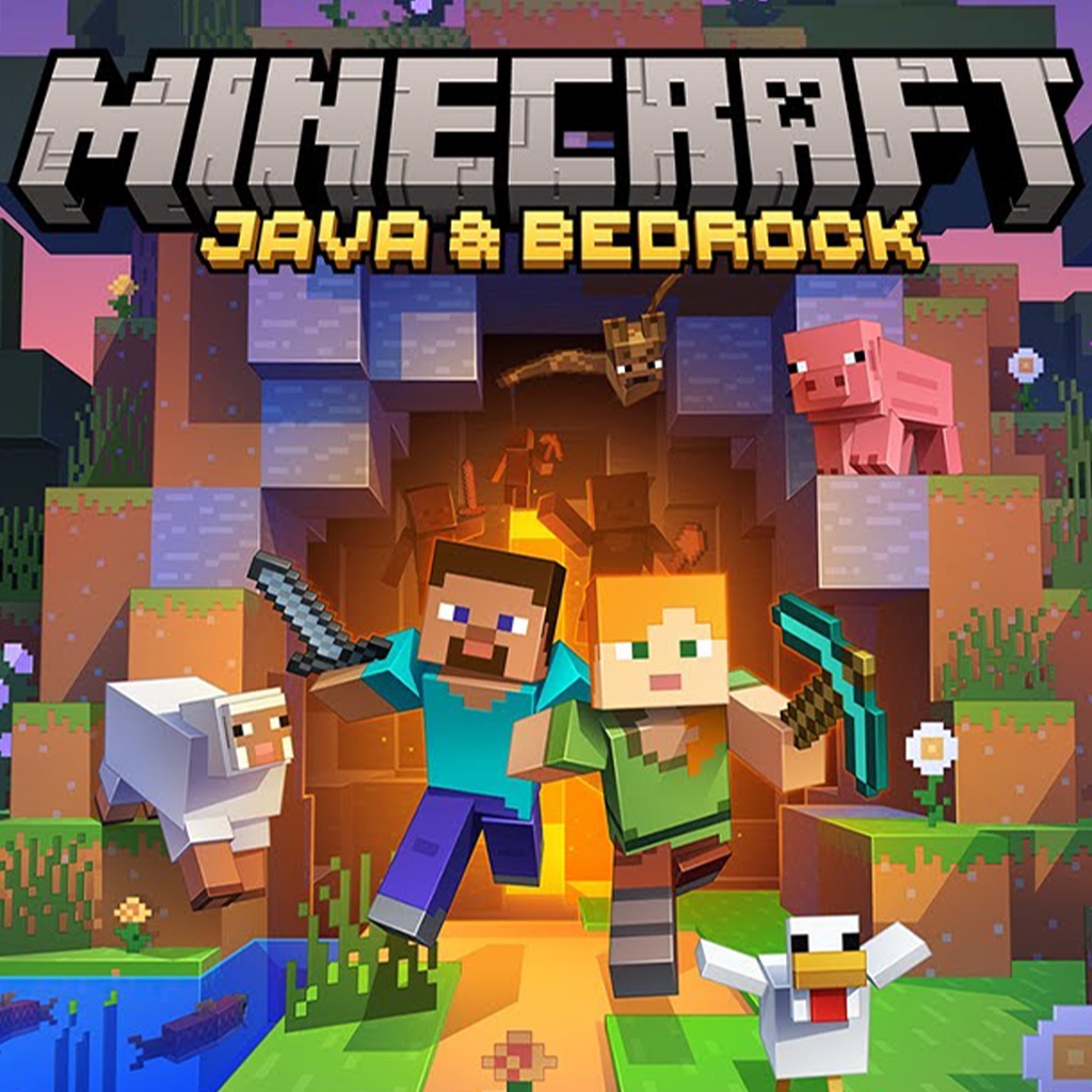 Minecraft Java & Bedrock Edition Bundle Account / Code for PC / Mac ...