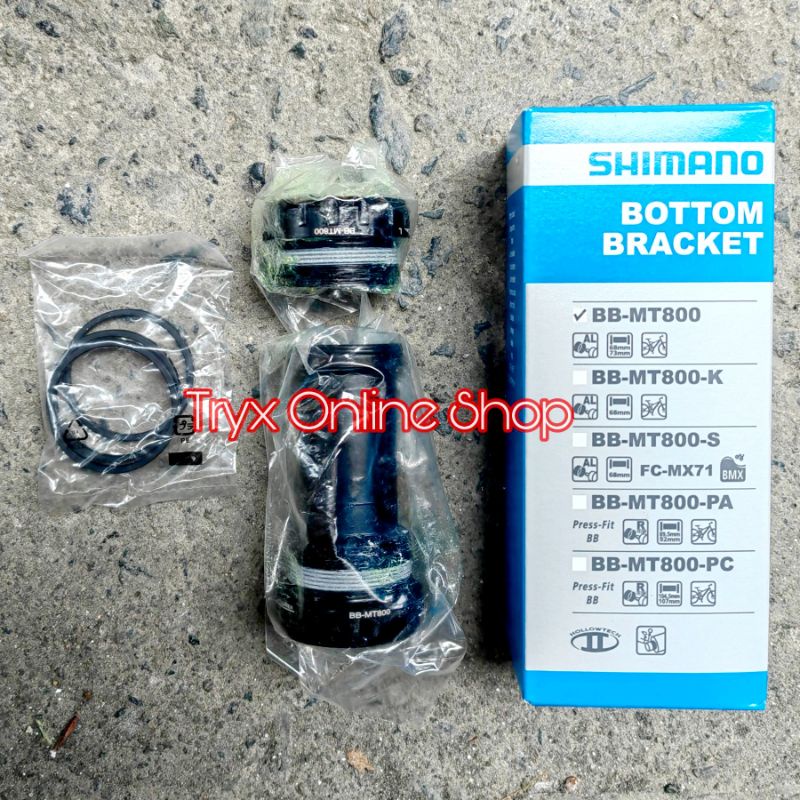 Shimano BB SM-BB52 , XT MT800 Bottom Bracket 68/73mm | Shopee Philippines