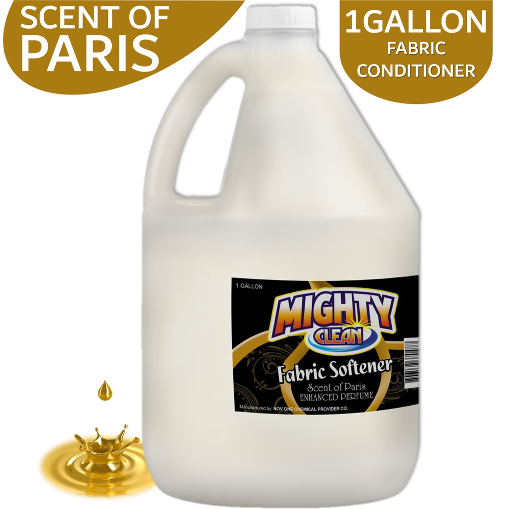 Mighty Clean Fabcon Scent of Paris - FS White Paris 1 GALLON | Shopee ...