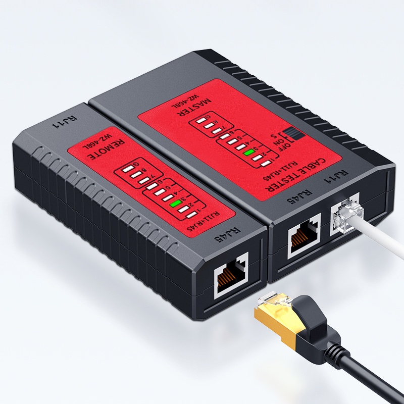 WZ-468L Network Telephone RJ11 RJ12 RJ45 LAN Cable Tester Supports Test ...