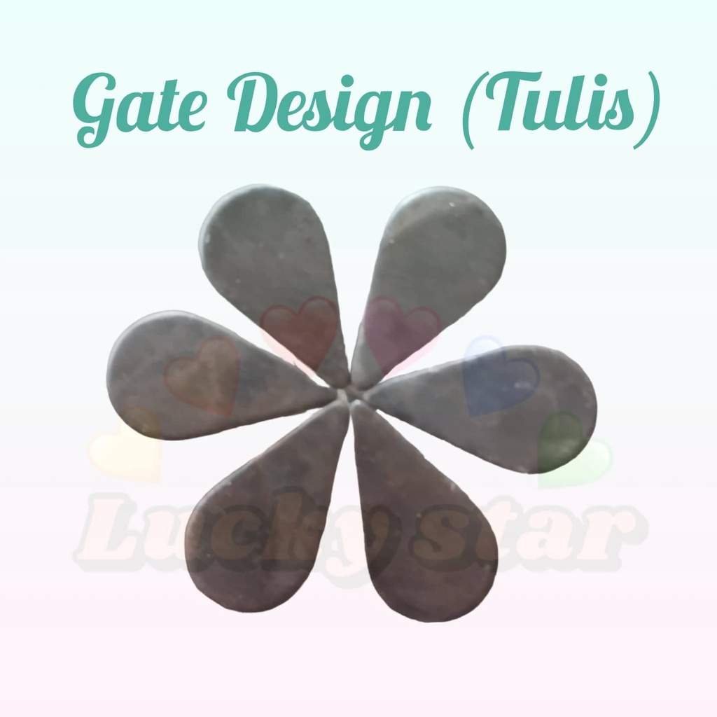 Gate Design / Arrow head Only / Tulis / Metal Design (Sold per pc ...