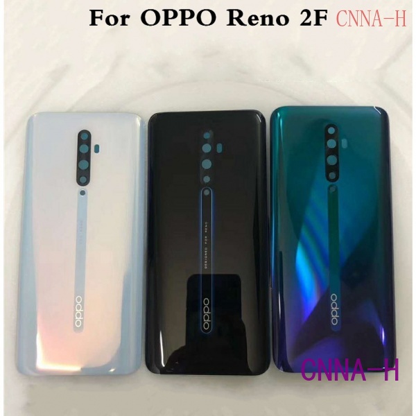 Oppo reno 2F 2 f Back Case Cover Glass Back Cover Battery Cover Middle ...