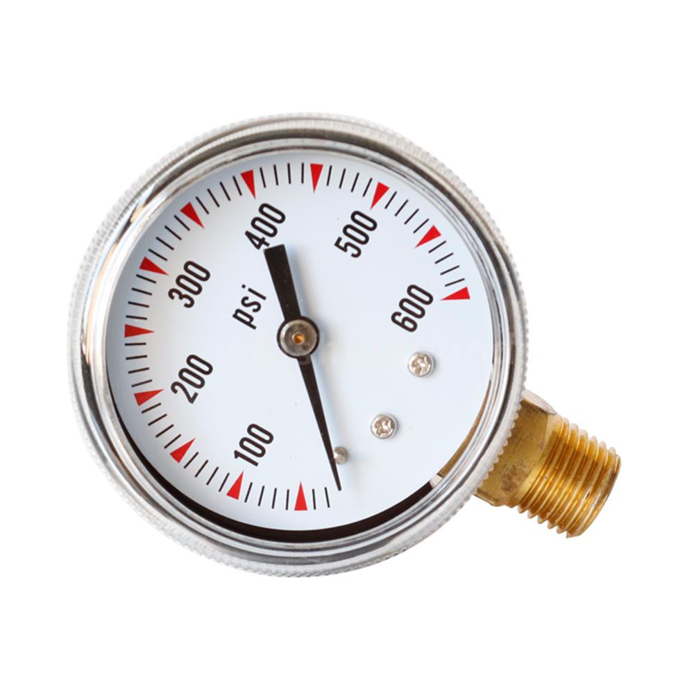 J&F TS-Y50-600psi High Accuracy Radial Pressure Gauge Meter 1/4"NPT ...