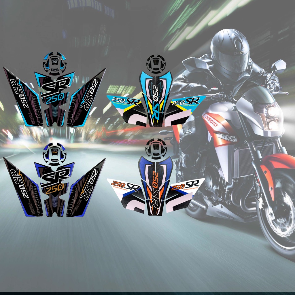 CFMOTO Motorcycle Carbon Fiber Gas Tank Cap Sticker Motocross ...