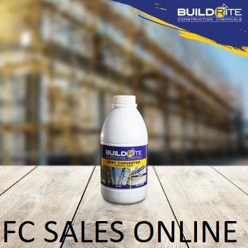 BUILDRITE RUST CONVERTER (1L) CONVERT RUST INTO PROTECTIVE CHEMICAL ...