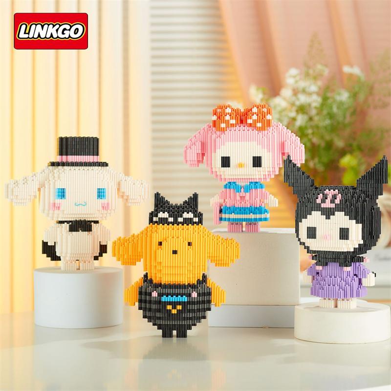 Linkgo Connection Magic Blocks Sanrio Kuromi Auction Figure Children ...