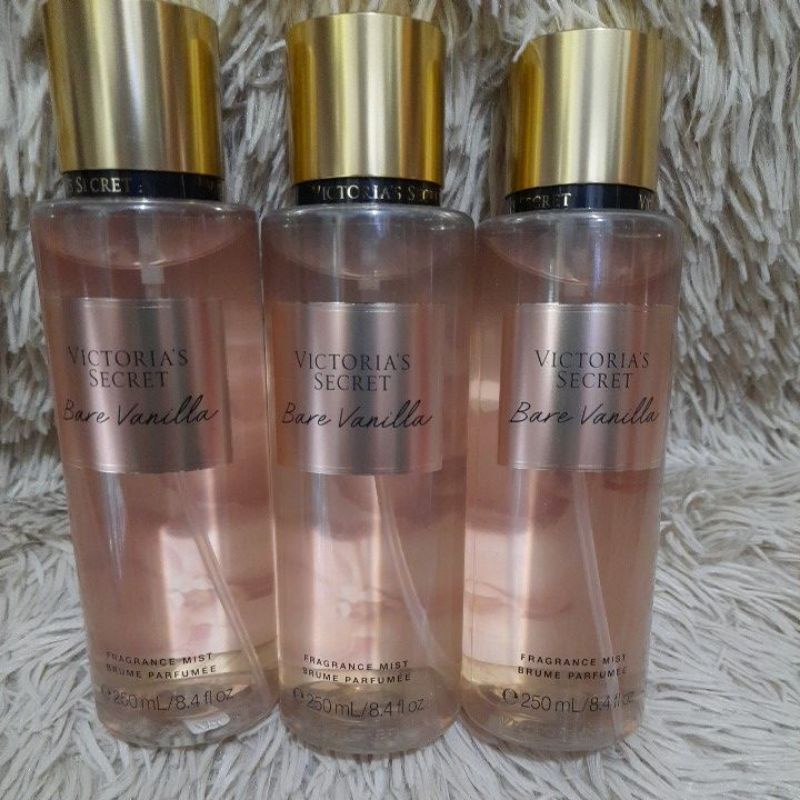 Bare Vanilla (New Packaging) Victoria's Secret 250ml | Shopee Philippines
