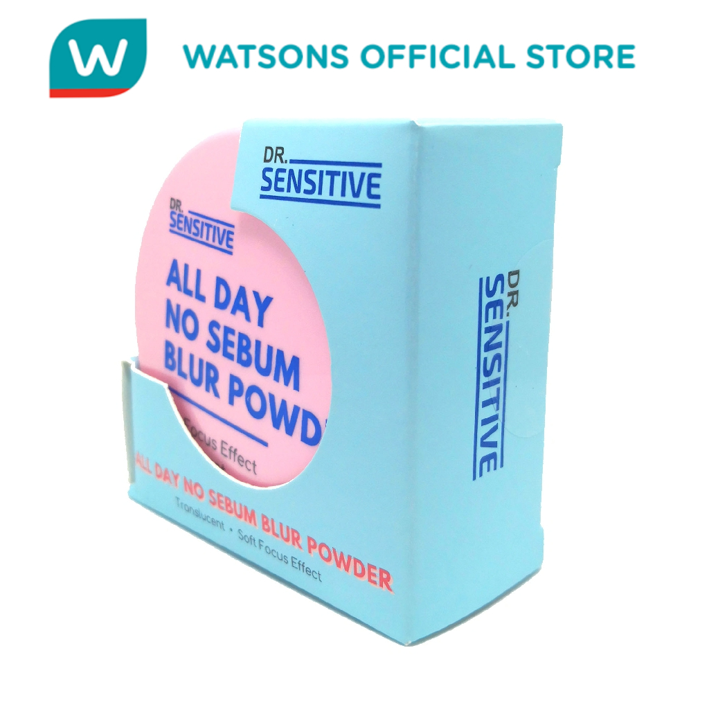 DR. SENSITIVE All Day No Sebum Blur Powder 25g | Shopee Philippines