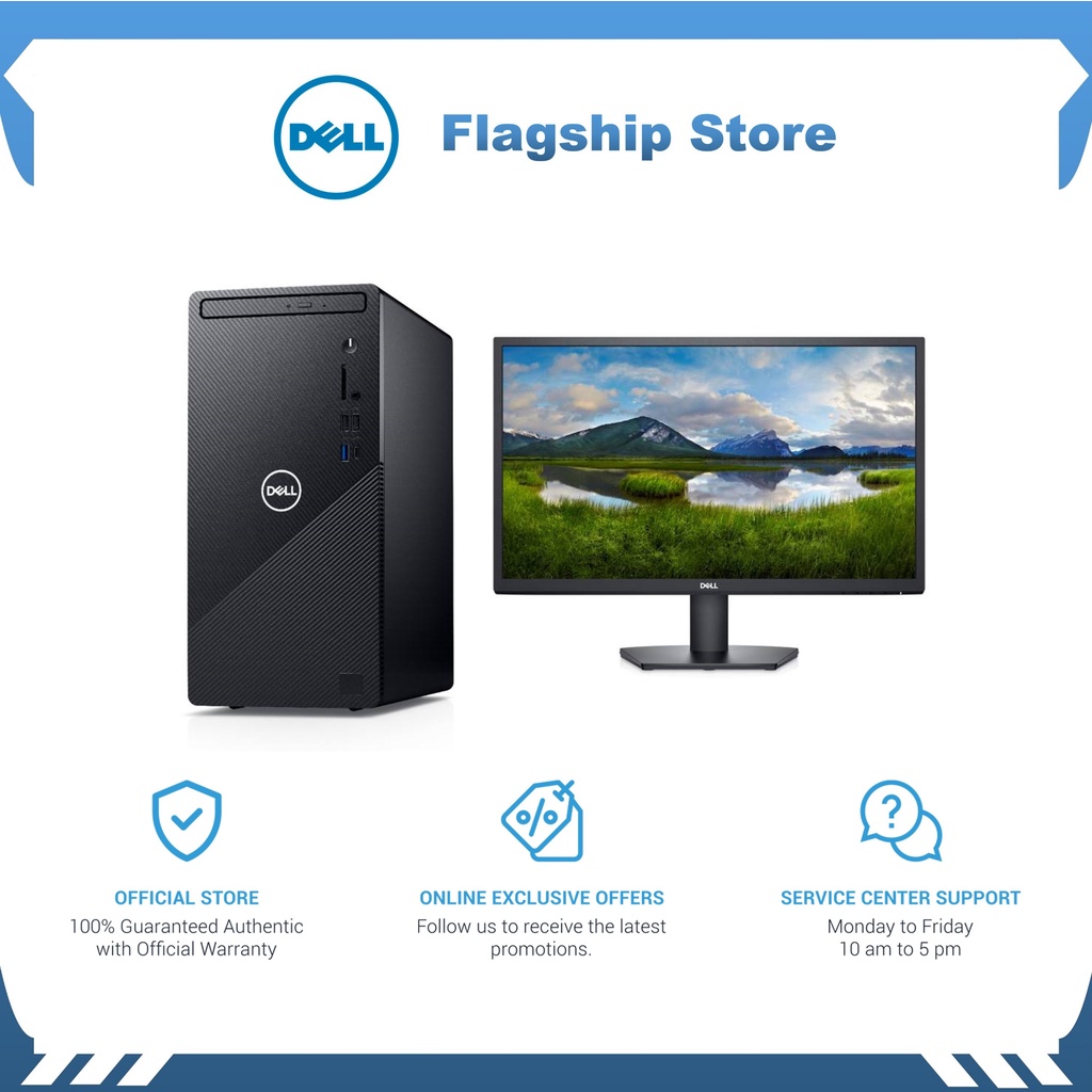 Dell Inspiron 3891 i5 256GB SSD+1TB HDD(11th Gen Intel Core i5-11400 ...