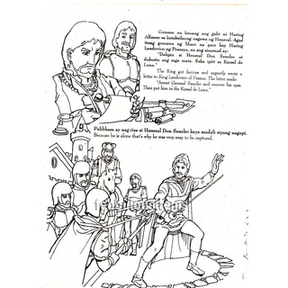 Story Book / Coloring Book Tagalog English ( Bernardo Carpio ) | Shopee ...