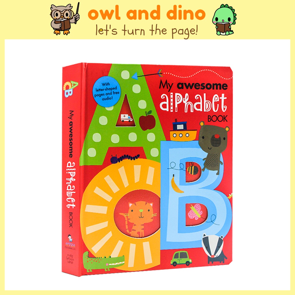 My Awesome Alphabet Book (Hardcover with Thick Cardboard Pages ...