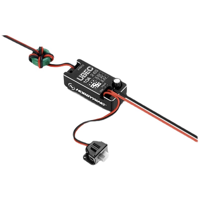 Hobbywing BEC Module 10A UBEC 2-6S 6V/ 7.4V/ 8.4V Adjustable Voltage ...