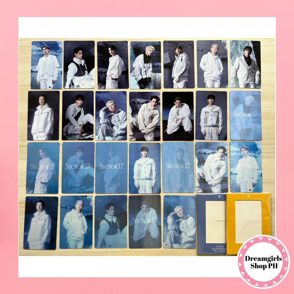 SEVENTEEN 4th Album Repackage Sector 17 Album Weverse POB PC Photocards | Shopee Philippines