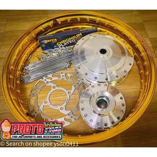 RIM SET FOR MIO M3 / MIO 125 I FALCON RIM ( DISC 190MM STOCK SIZE ...