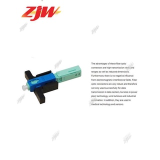 ZJW Fibre Optic SC Connector Butterfly SC Connector Fiber Optical ...