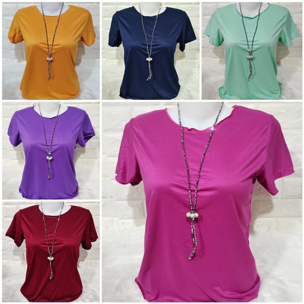 New women's tops stretchable fit (S to L) | Shopee Philippines