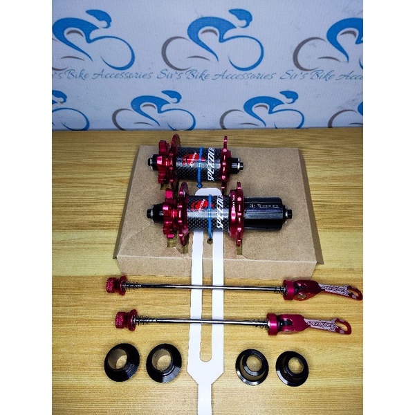 Speedone Pilot Carbon Hubs 6 pawls 32 Holes for Mountain Bike MTB ...