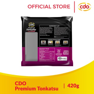 CDO Premium Tonkatsu 420g | Shopee Philippines