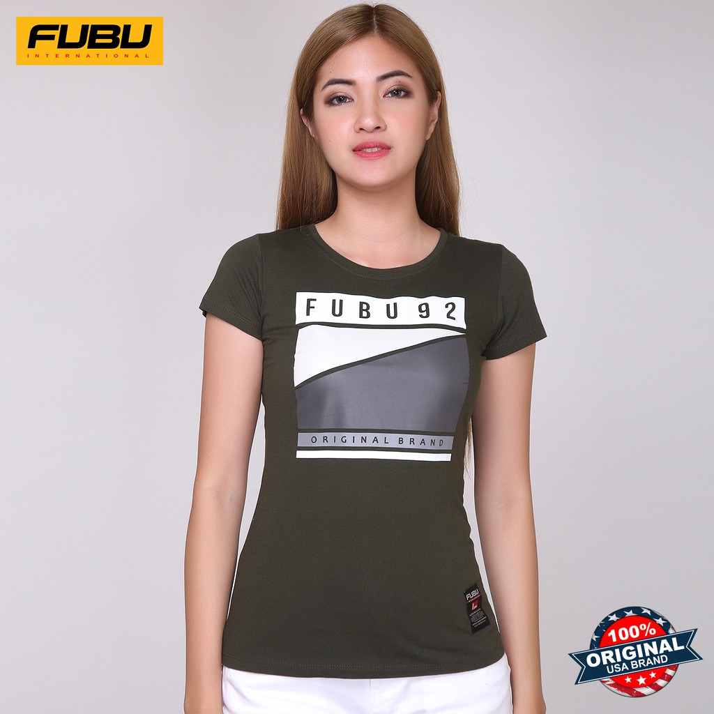 Fubu Queens QST01-0118 RoundNeck Jersey Knits (Fatigue) | Shopee ...